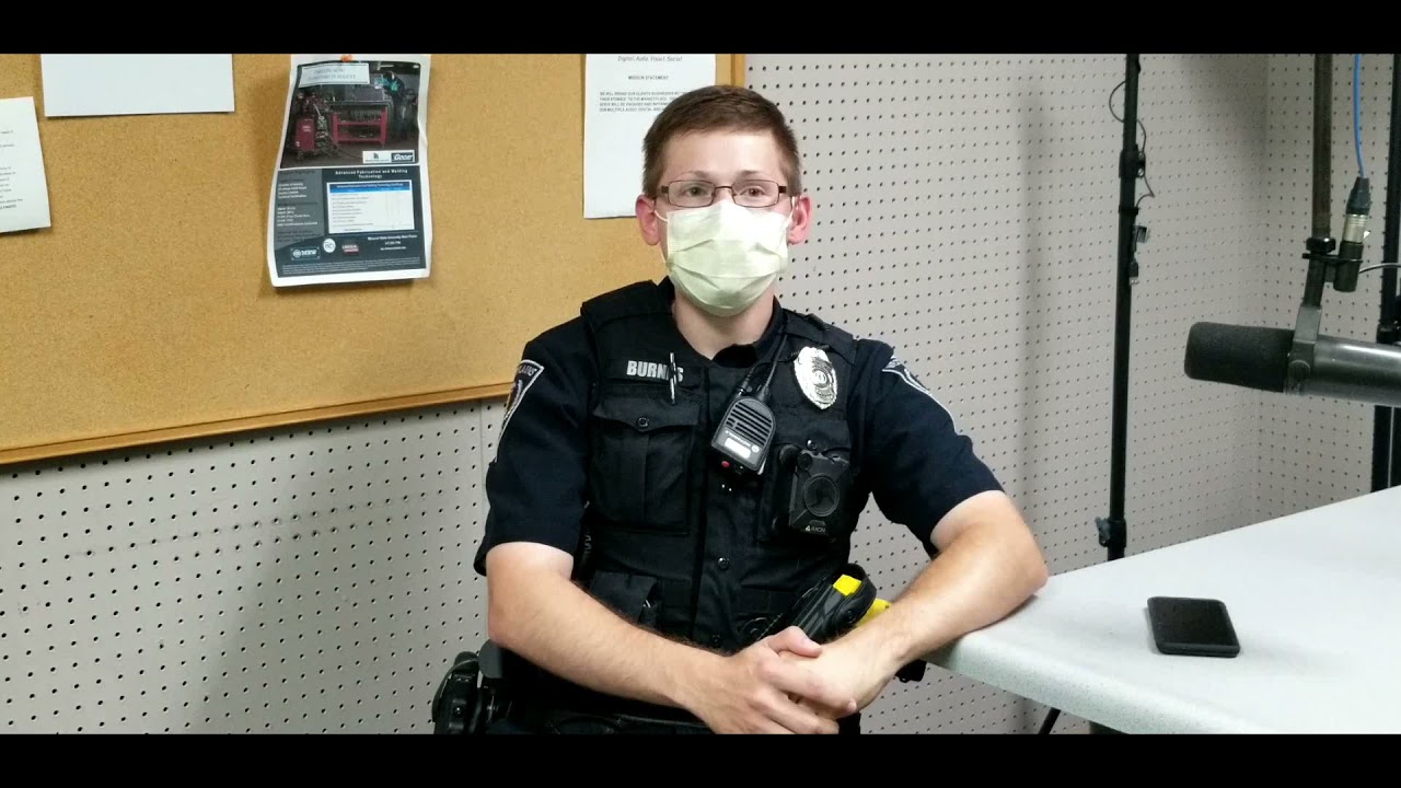 Officer Conner Burnes on the upcoming Meet Your First Responder event ...