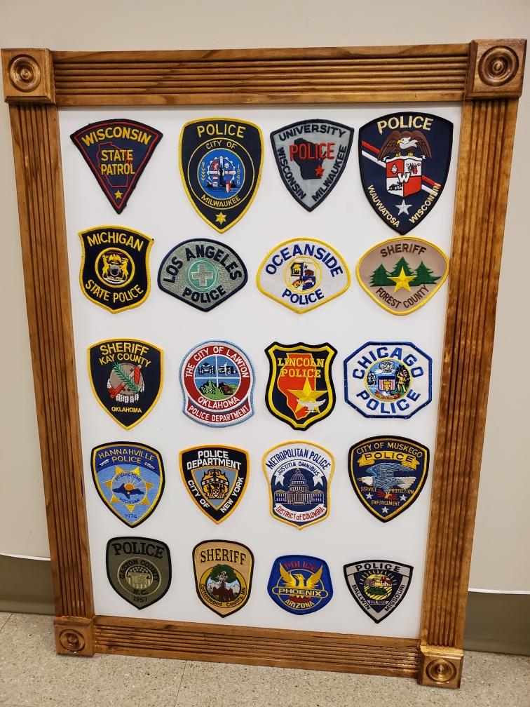 Patch Collection presented to Texas County Sheriff - Ozark Radio News