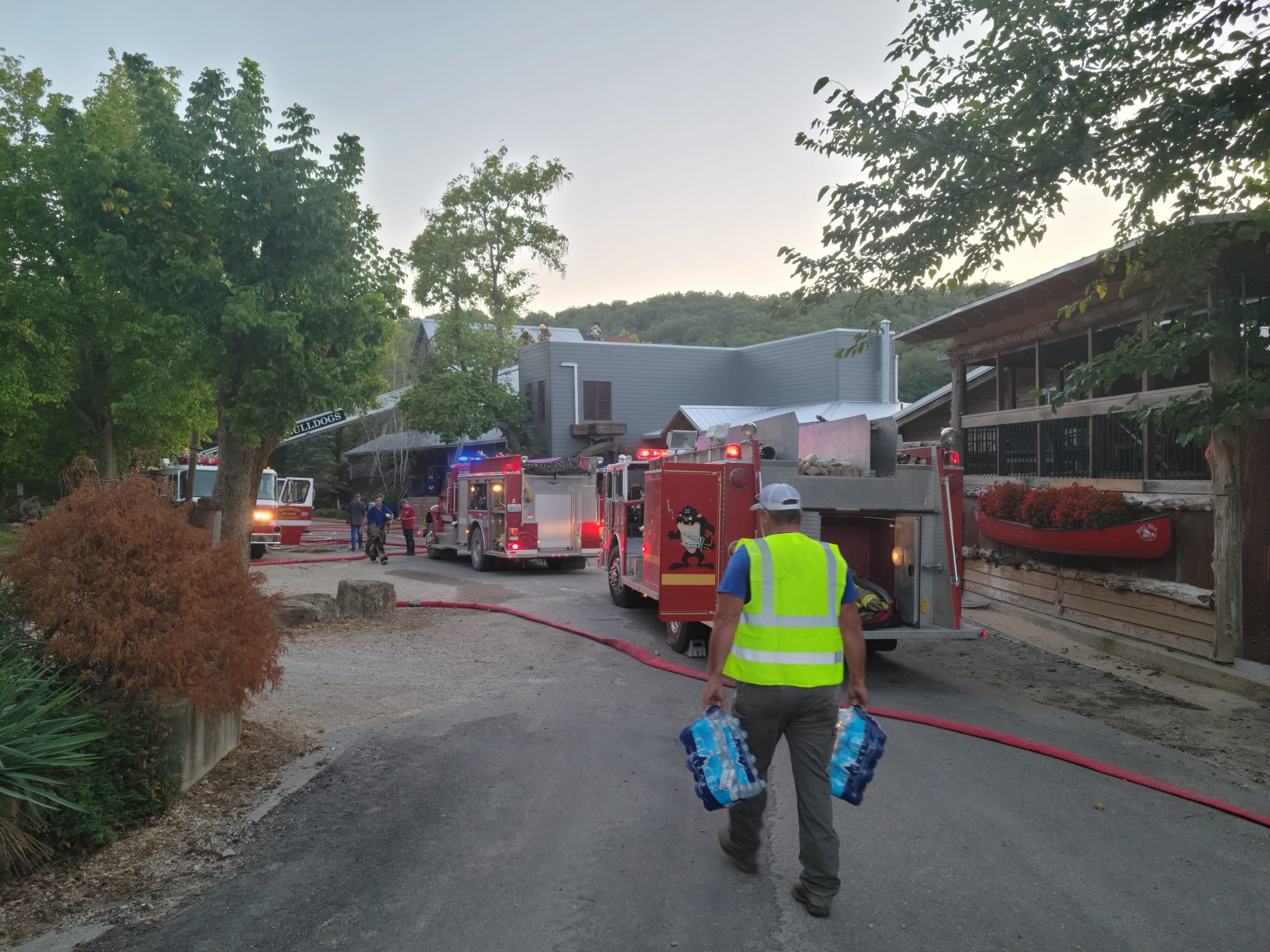 Fire at Dawt Mill - Ozark Radio News