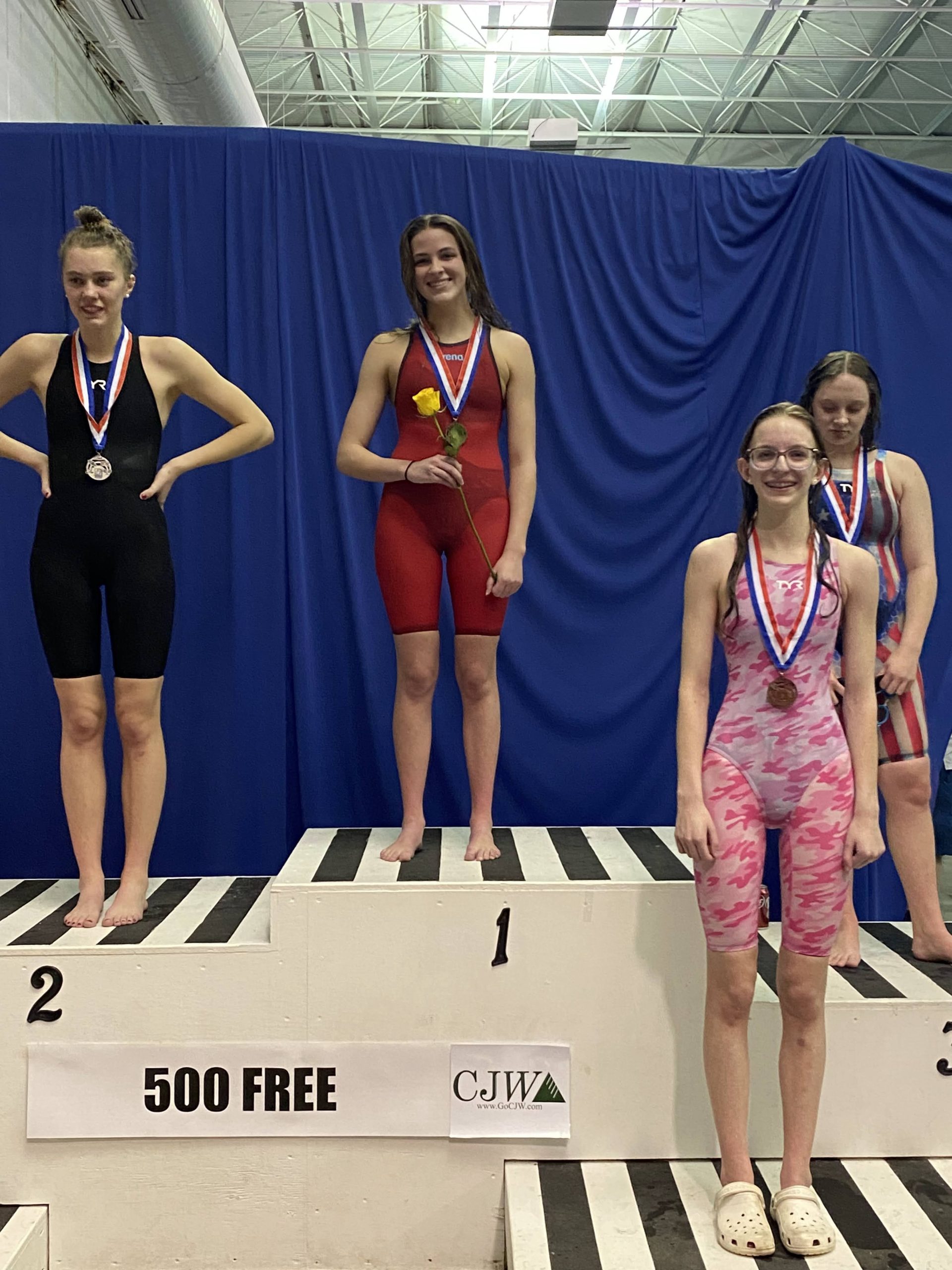 Lady Zizzer Swim Team made history over the weekend - Ozark Radio News