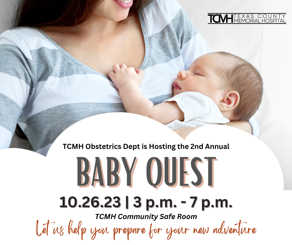 Texas County Memorial Hospital to Host 2nd Annual Baby Quest Adventure ...