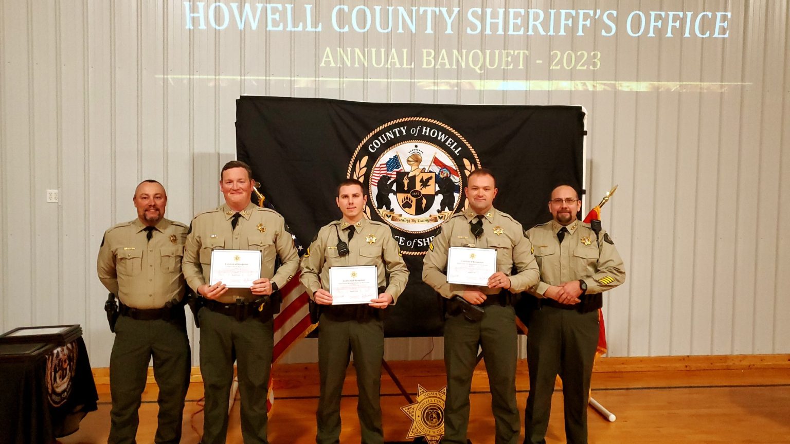 Howell County Sheriff's Office Held Annual Banquet, Announces Several ...