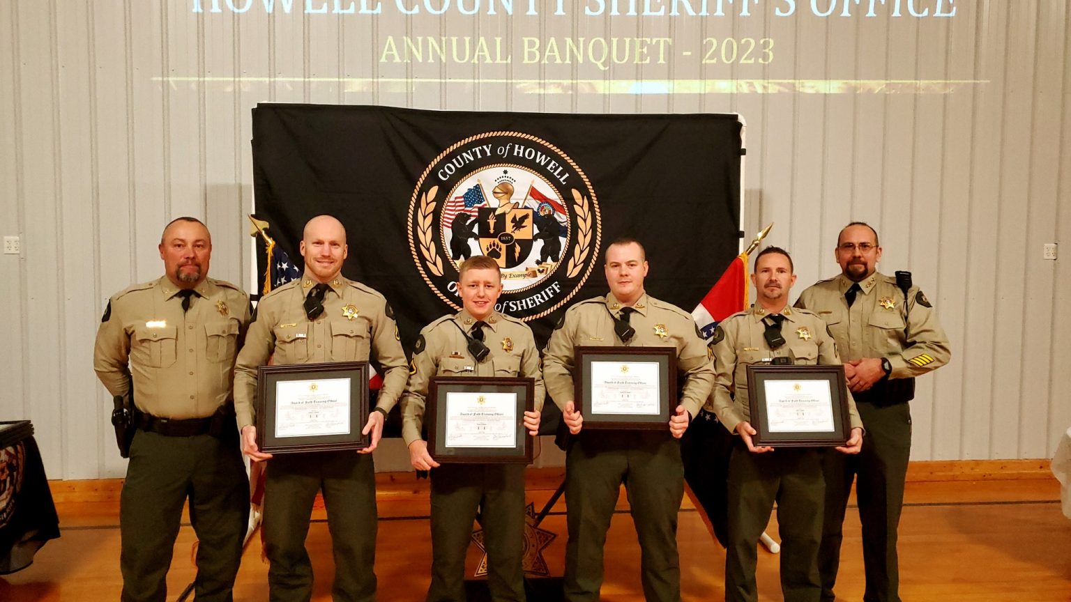 Howell County Sheriff's Office Held Annual Banquet, Announces Several ...