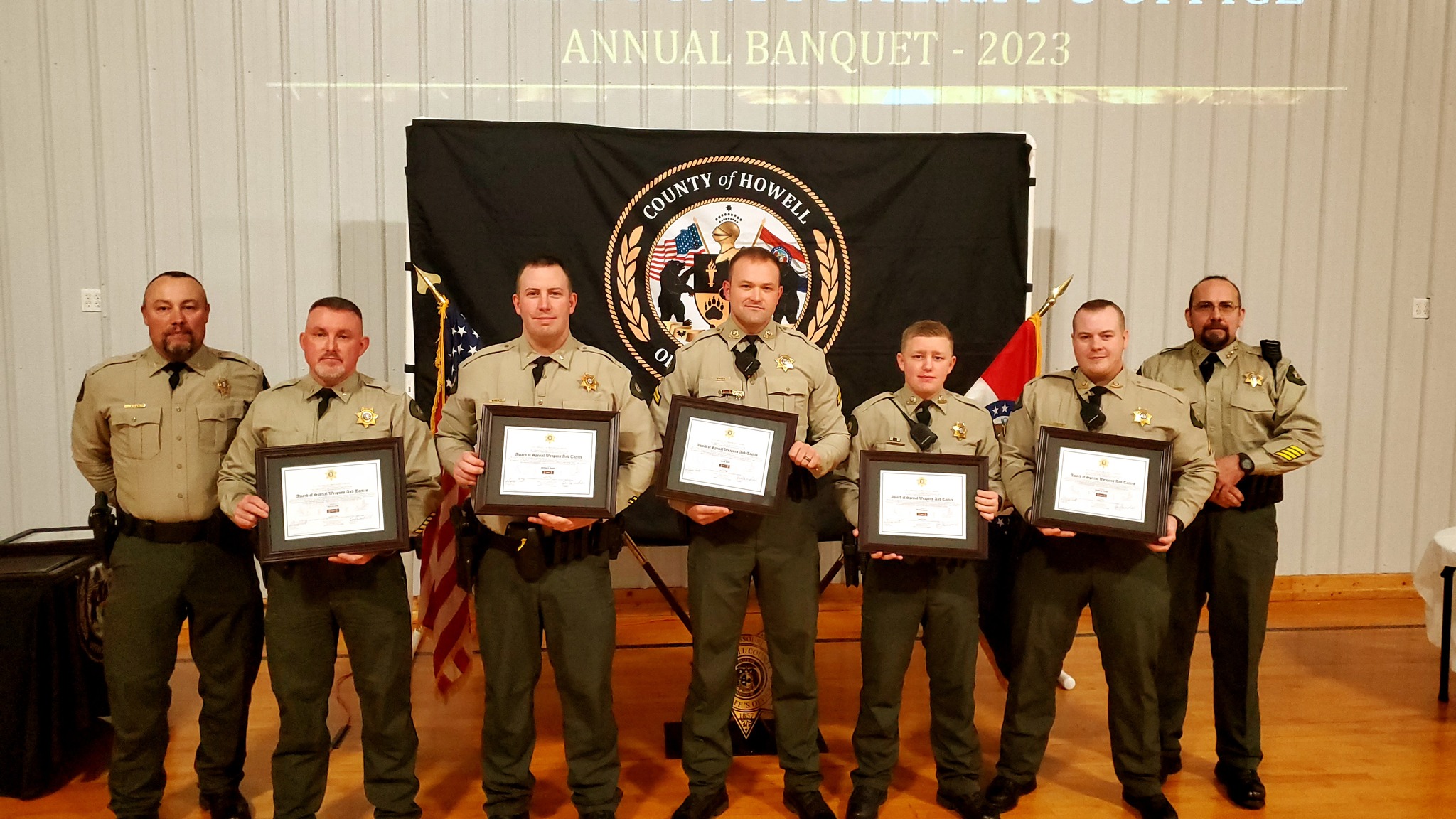 Howell County Sheriff's Office Held Annual Banquet, Announces Several ...