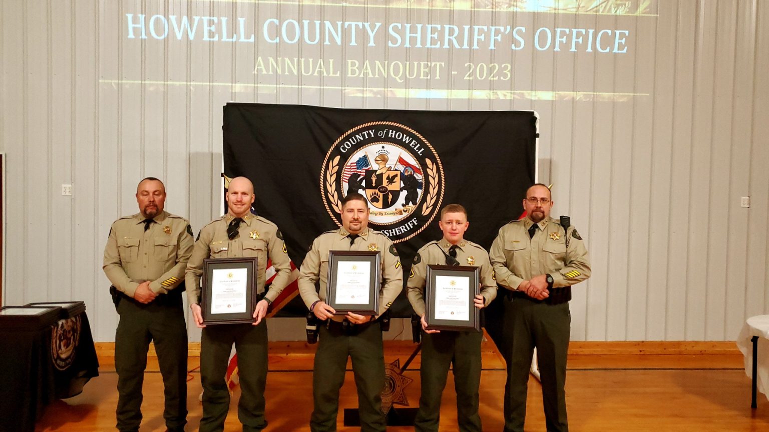 Howell County Sheriff's Office Held Annual Banquet, Announces Several ...