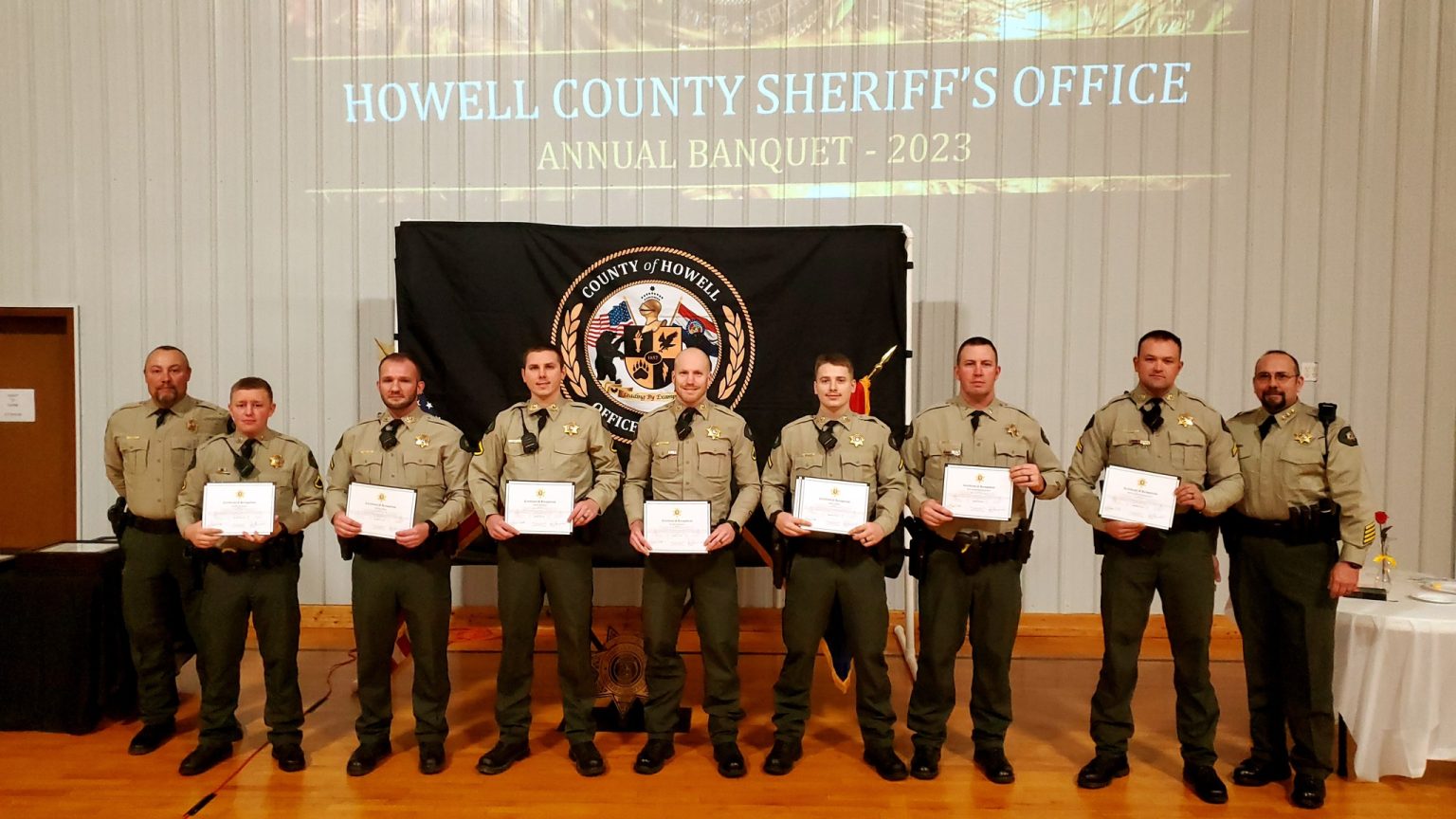 Howell County Sheriff's Office Held Annual Banquet, Announces Several ...