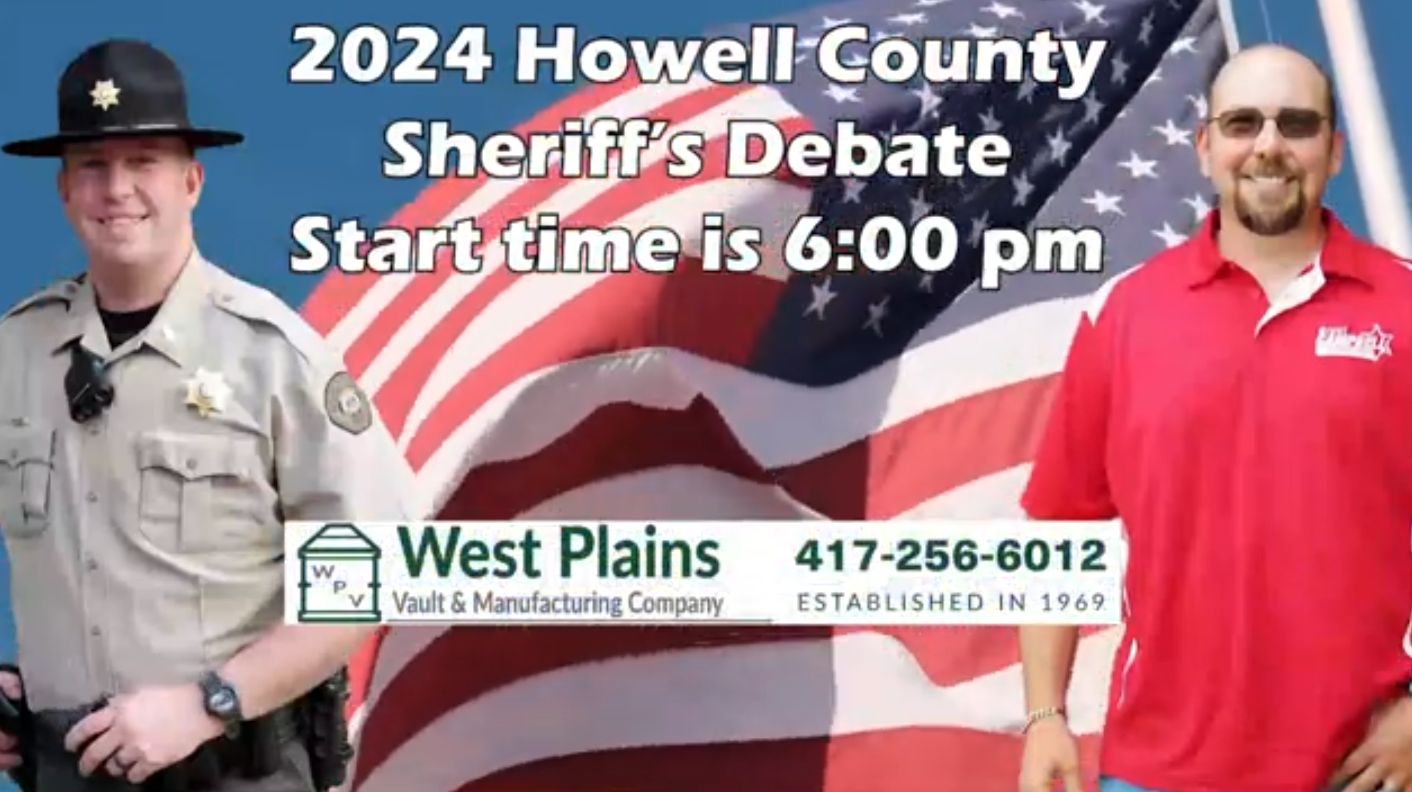 2024 Howell County Sheriff's Debate, Hosted by Howell County News ...