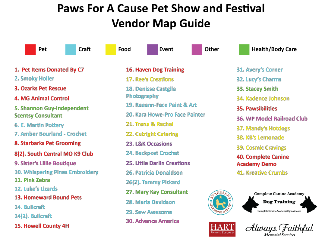 Paws-itively Unforgettable Paws For A Cause Pet Show and Festival ...
