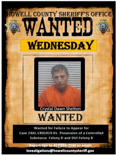 Today's Wanted Wednesday From The Howell County Sheriff's Department ...