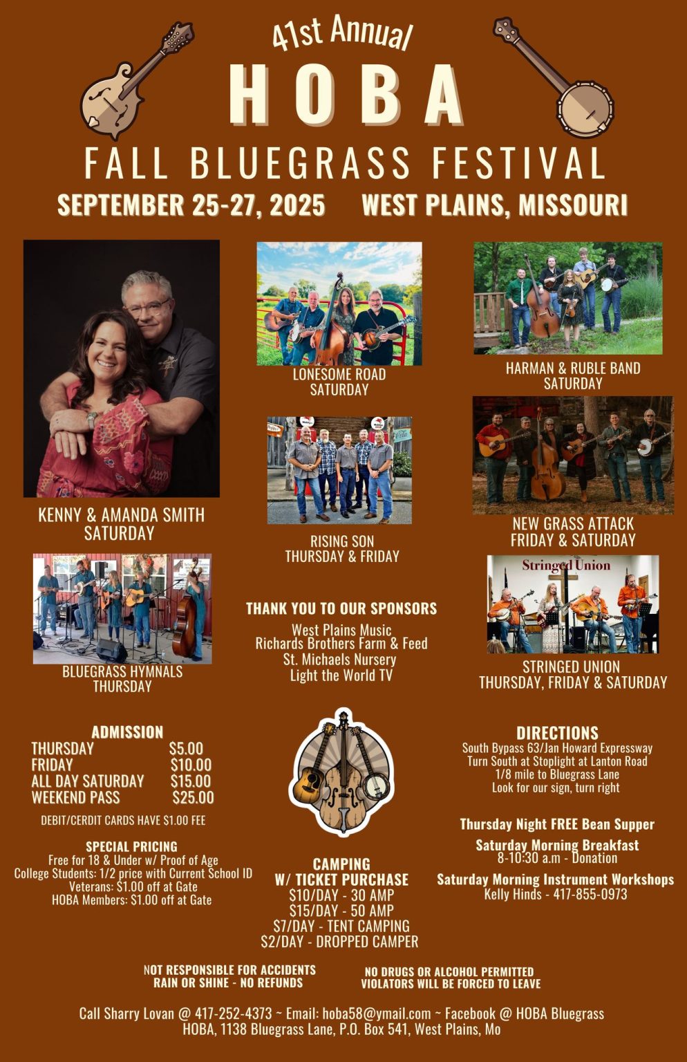 HOBA Bluegrass Festival Returns this Weekend in West Plains - Ozark ...