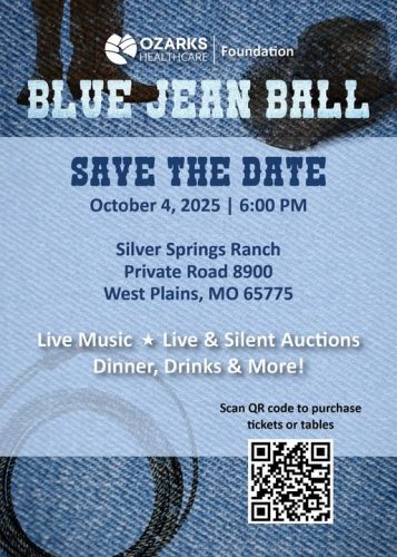 Ozarks Healthcare Foundation Blue Jean Ball This Saturday October 4th ...