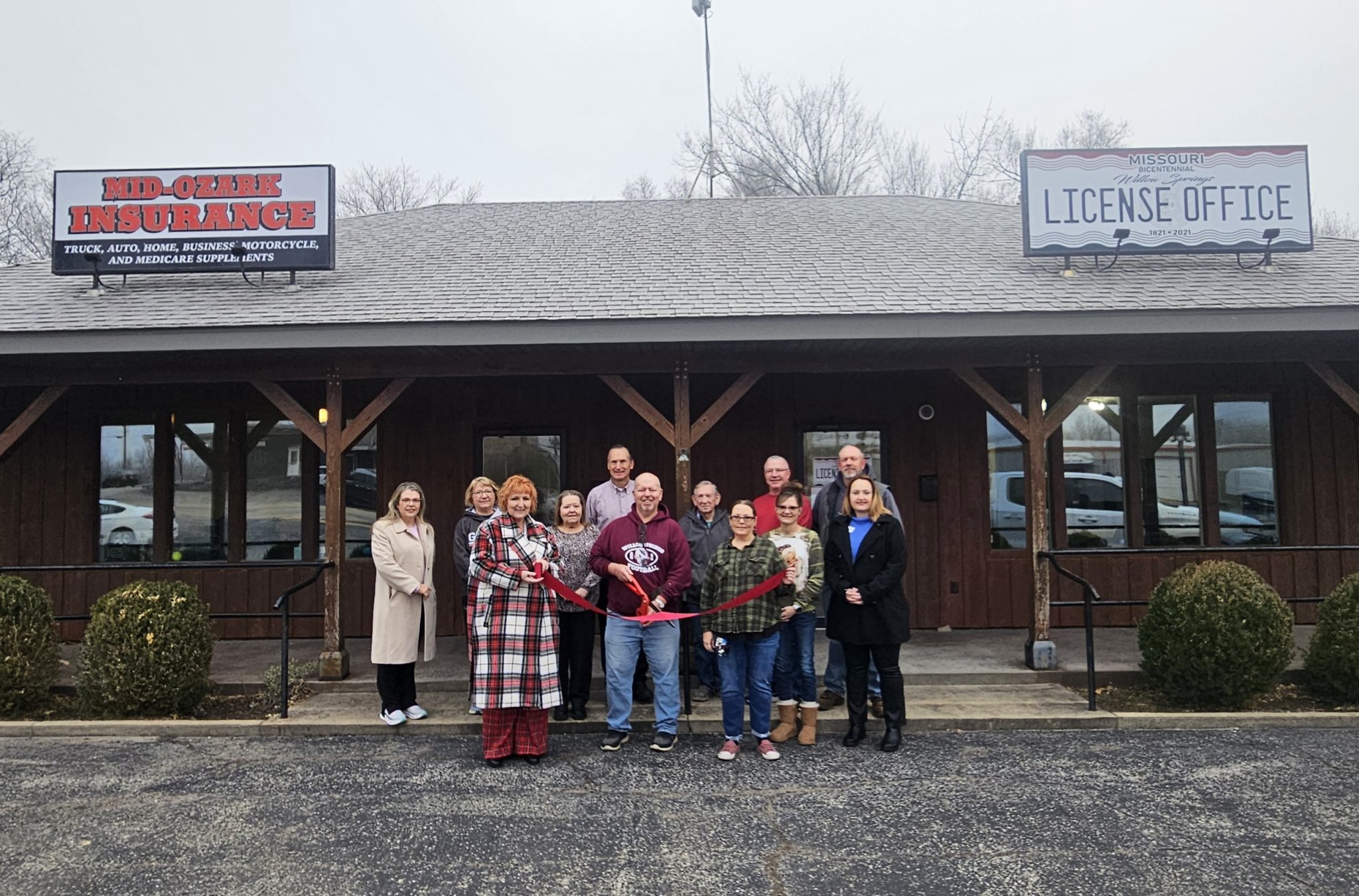 Willow Springs License Office Reopens - Celebrated in Ribbon Cutting ...